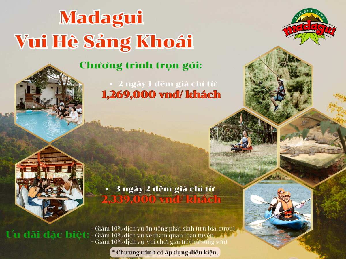 MADAGUI VUI HÈ SẢNG KHOÁI 2024 !!! - Madagui Forest City